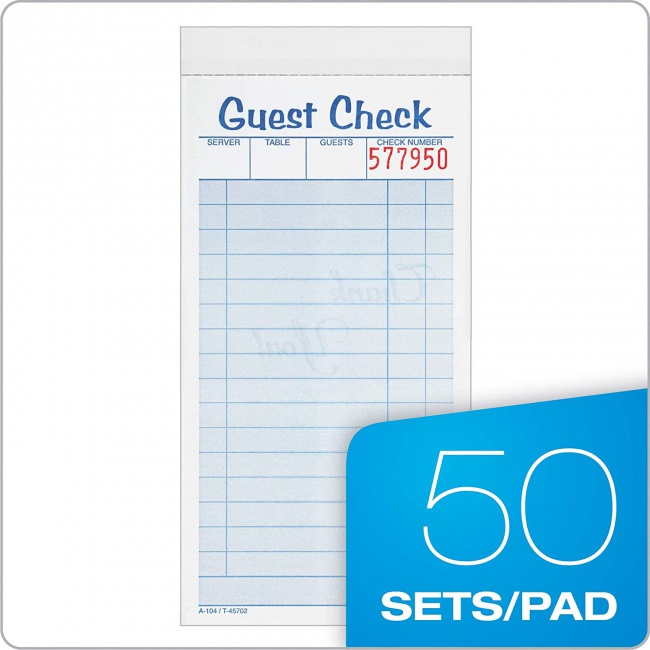 Guest Checks | Product Images | TST/Impreso, Inc